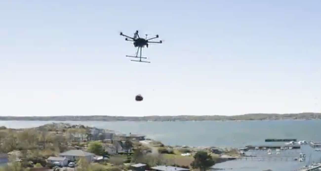 Drone Helps Save the Life of a Cardiac Arrest Patient By Delivering a ...